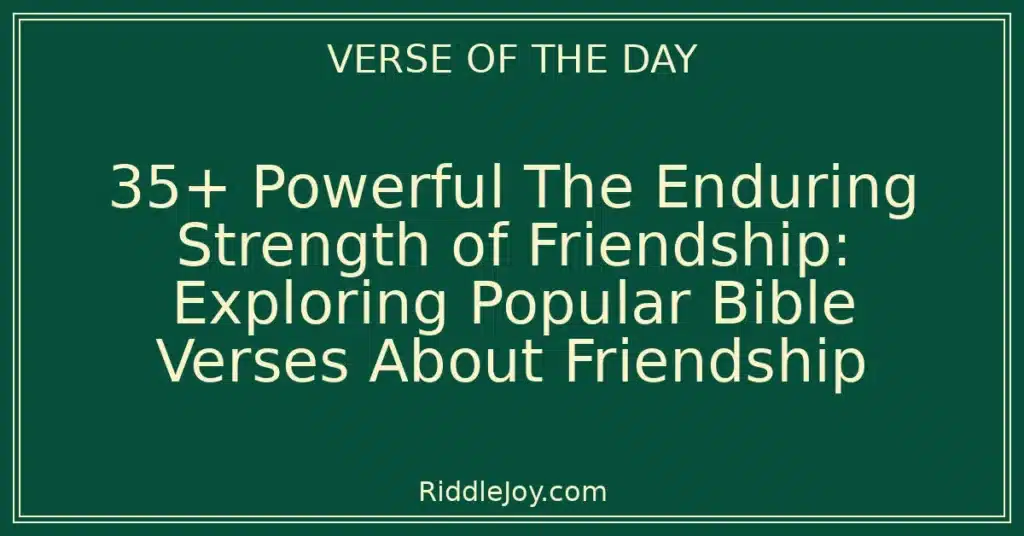 35+ Powerful The Enduring Strength of Friendship: Exploring Popular ...
